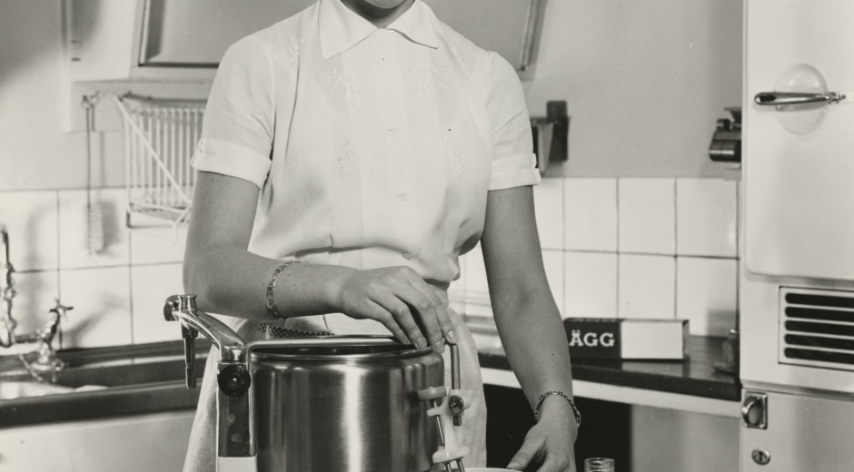 Electrolux kitchen assistent N4 shown with additional equipment such as ...